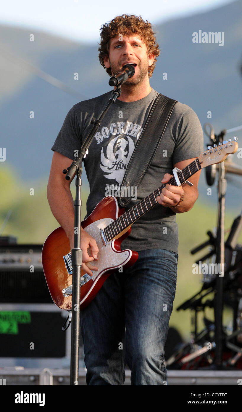 Country music artist Billy Currington performed live at the Pozo ...