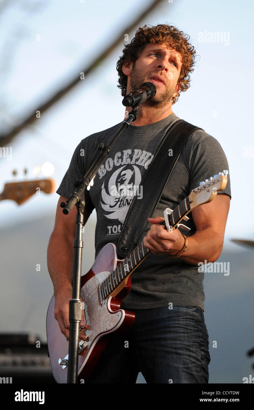 Country music artist Billy Currington performed live at the Pozo ...