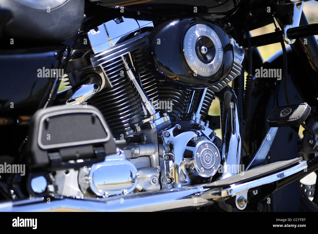 A 2006 Harley Davidson Road Glide owned by John Pyle was photographed ...