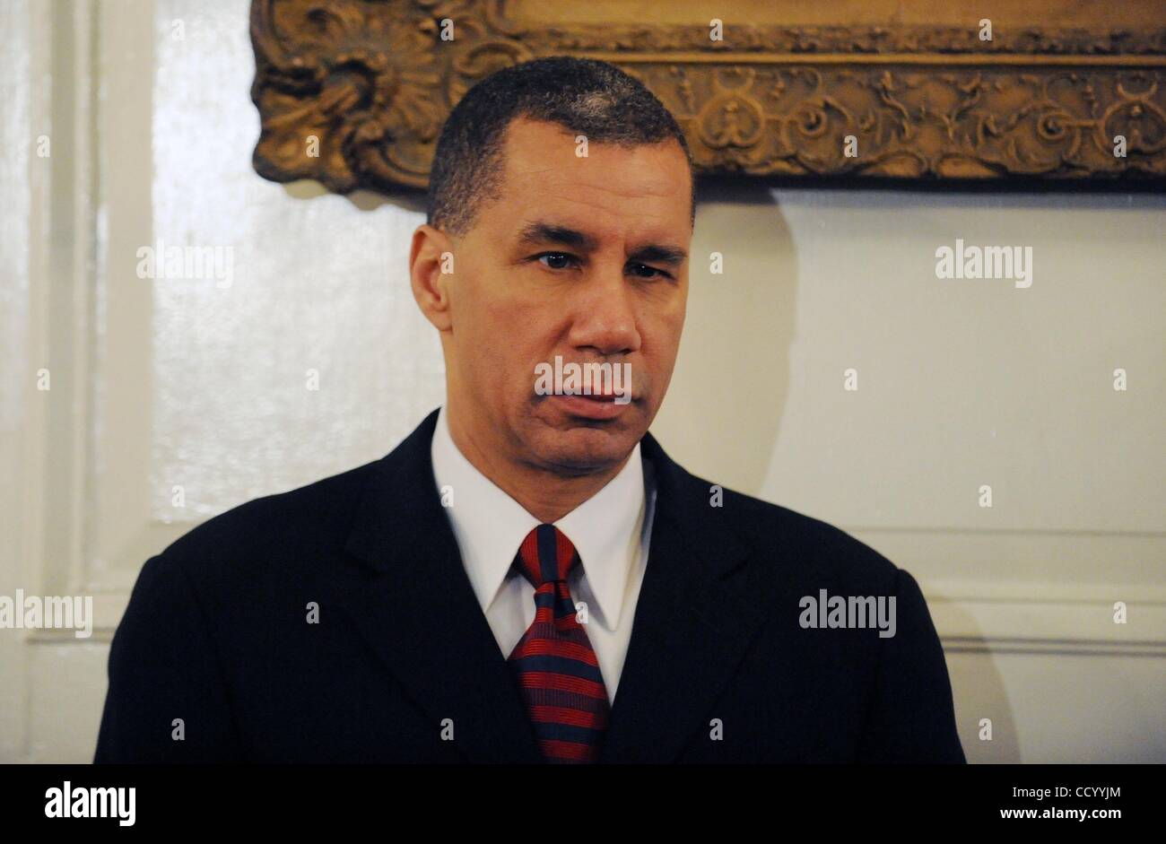 Mar 10, 2010 - Manhattan, New York, USA - Governor DAVID PATERSON ...