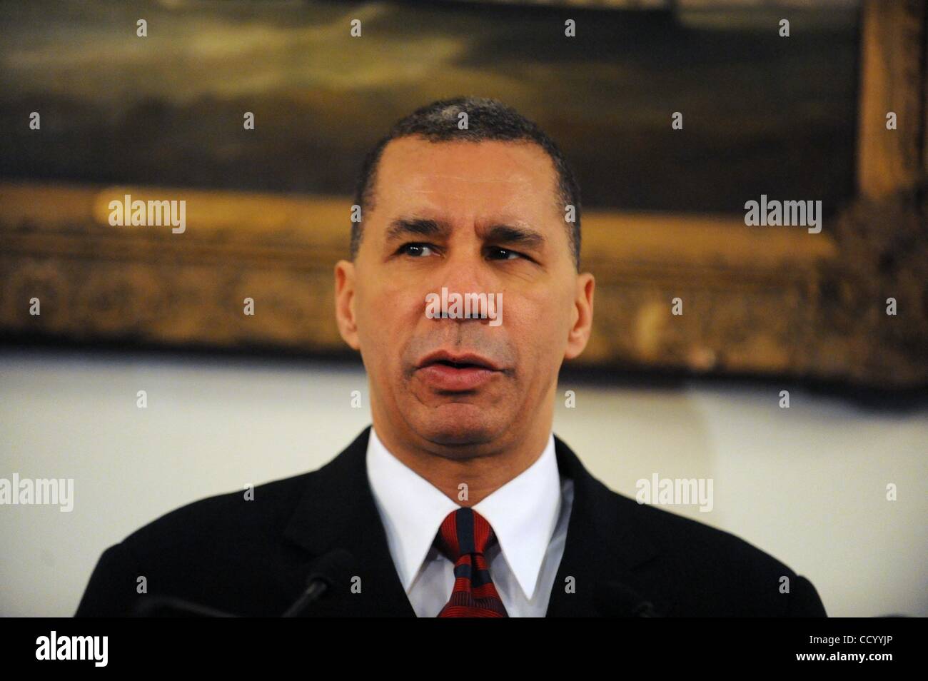 Mar 10, 2010 - Manhattan, New York, USA - Governor DAVID PATERSON ...