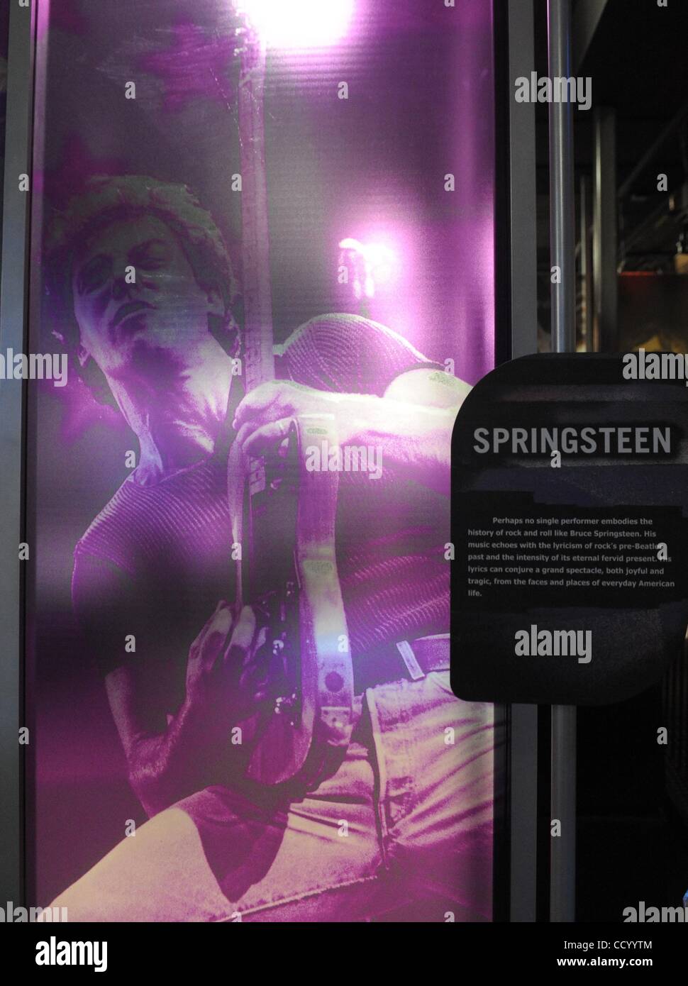 Mar 15, 2010 - Manhattan, New York, USA - Bruce Springsteen colored ...