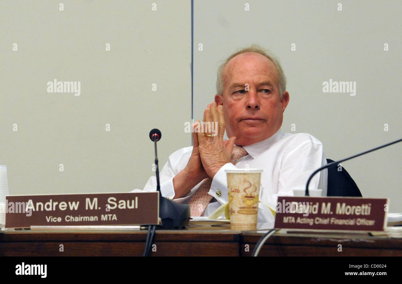 Mar 22, 2010 - Manhattan, New York, USA - ANDREW M. SAUL, Vice Chairman ...