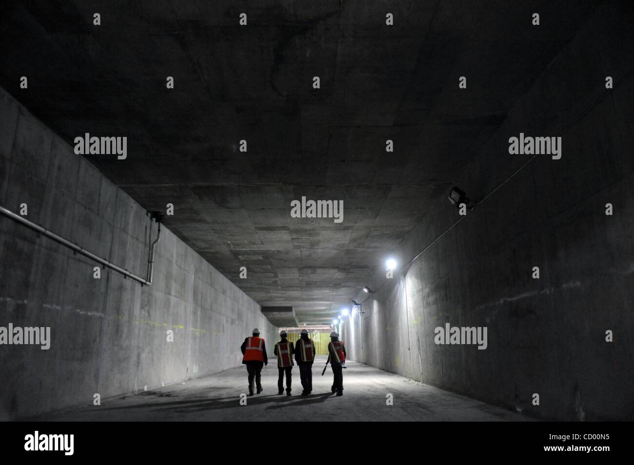 Apr 16, 2010 - Manhattan, New York, USA - The Dey Street below-ground ...