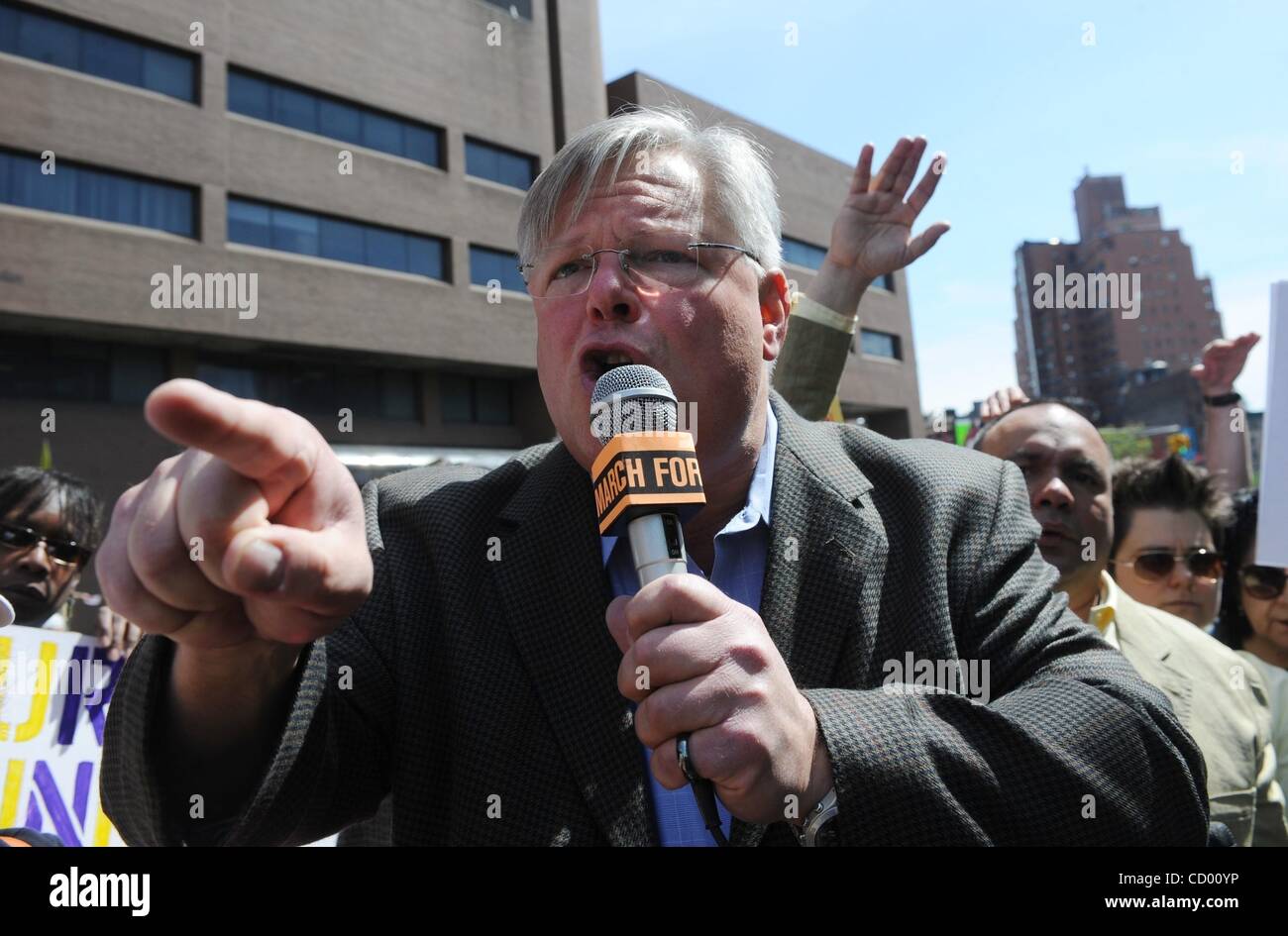 Apr 24, 2010 - Manhattan, New York, USA - State Senator THOMAS DUANE ...
