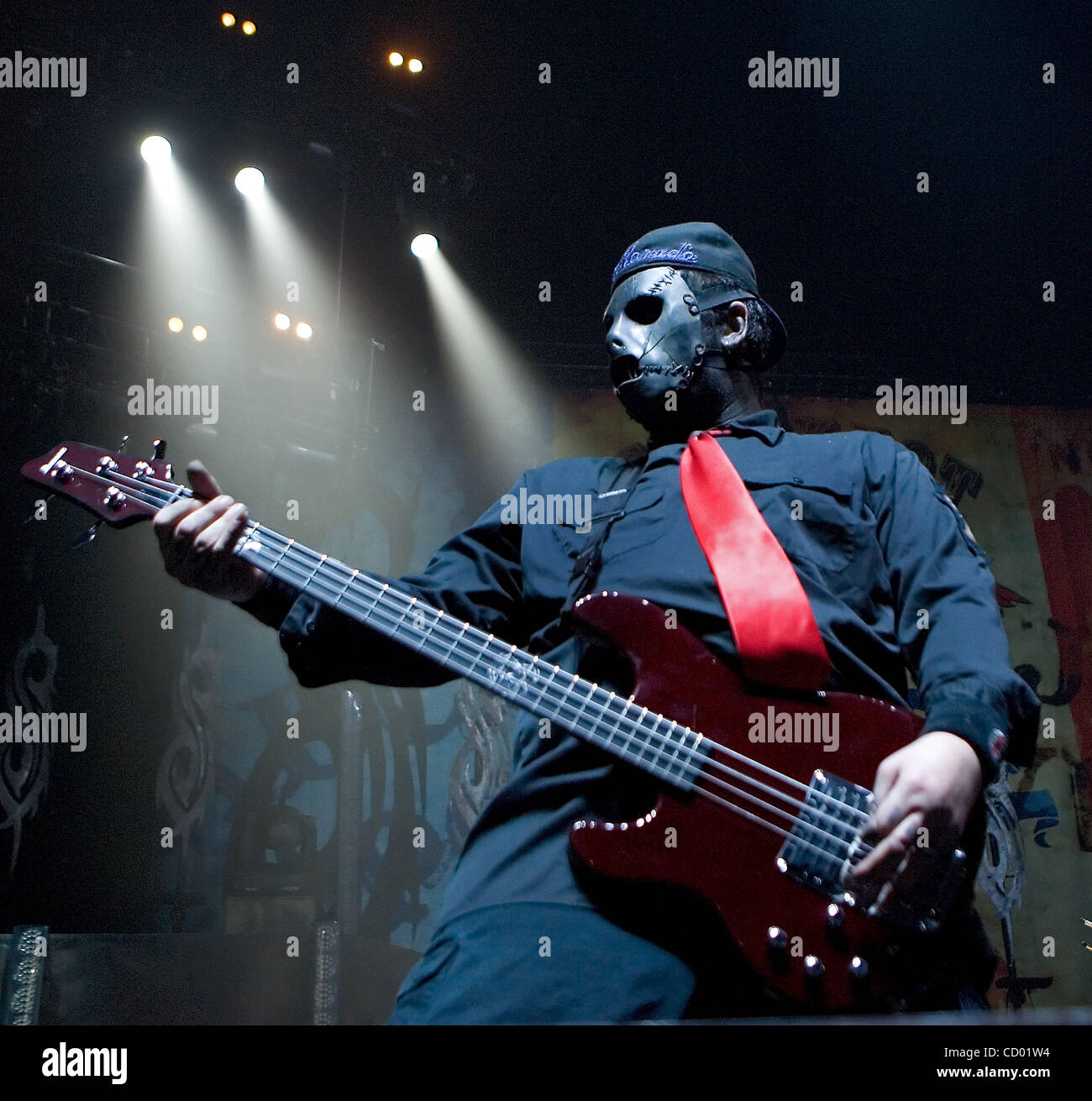 May 24, 2010 - Denver, Colorado, USA - PAUL GREY, 38, bassist for ...
