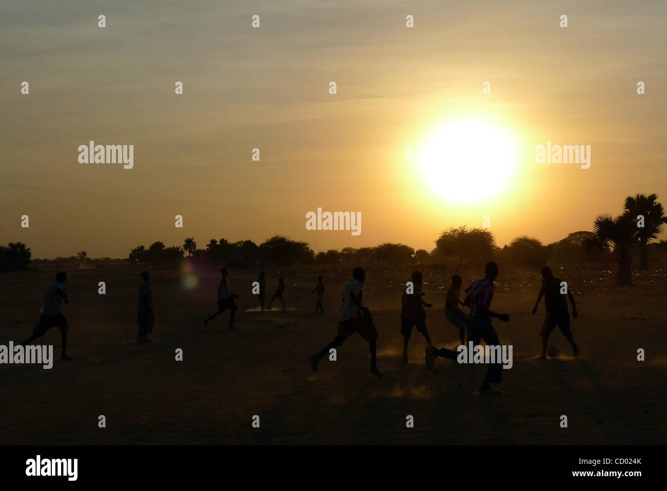 Mar 13, 2010 - Turalei, Sudan - Sudanese boys play soccer on a former ...