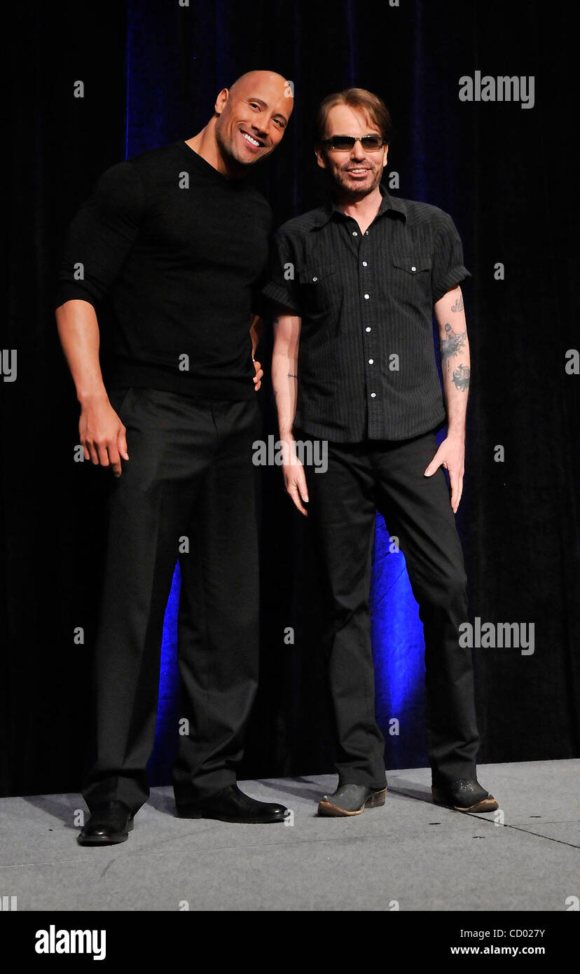 March 18, 2010 - Las Vegas, Nevada, USA - Actors DWAYNE 'The Rock ...