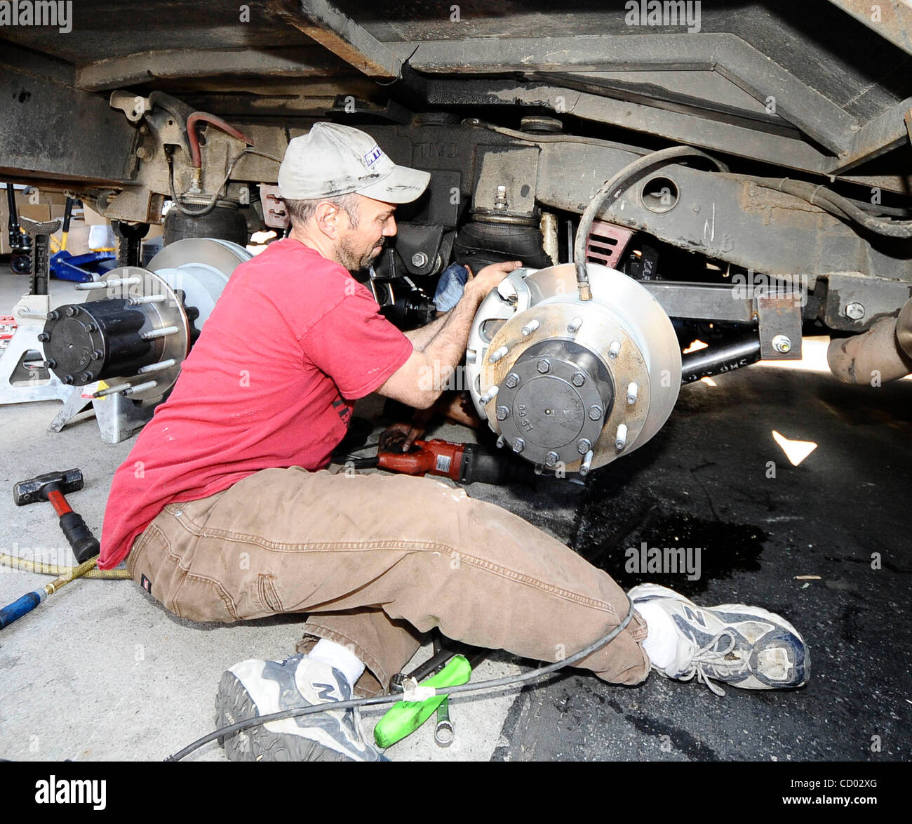I-Max director and tornado chaser Sean Casey gets some last minute ...