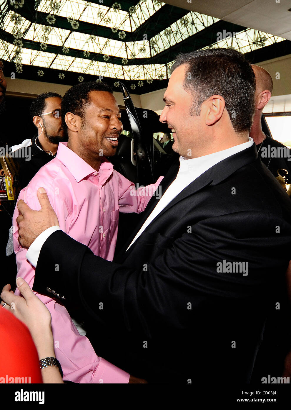 April 27,2010. Las Vegas NV. USA. Sugar Shane Mosley current WBA ...