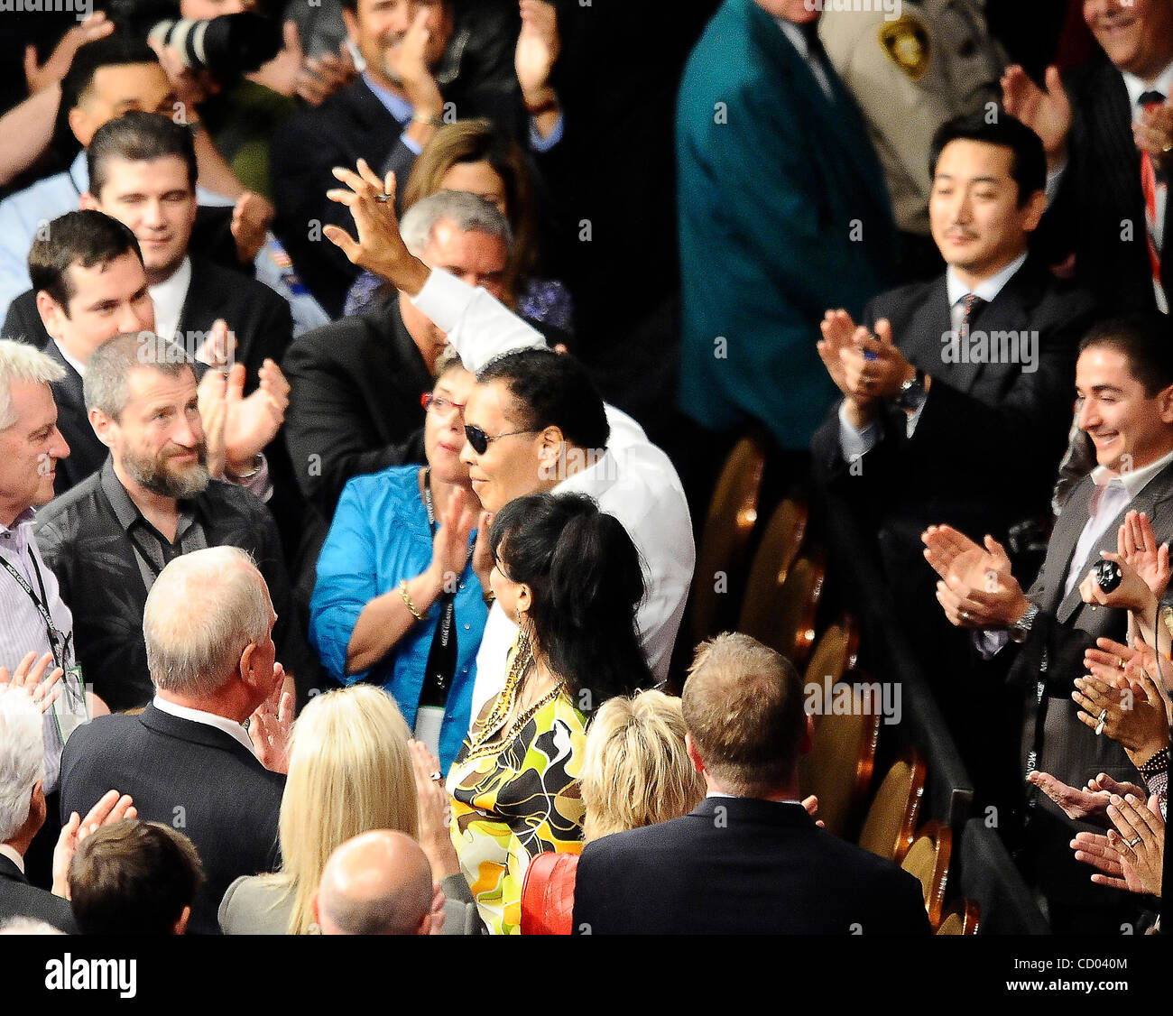 May 1,2010. Las Vegas NV.USA. Former 3 time boxing champion Muhammad ...
