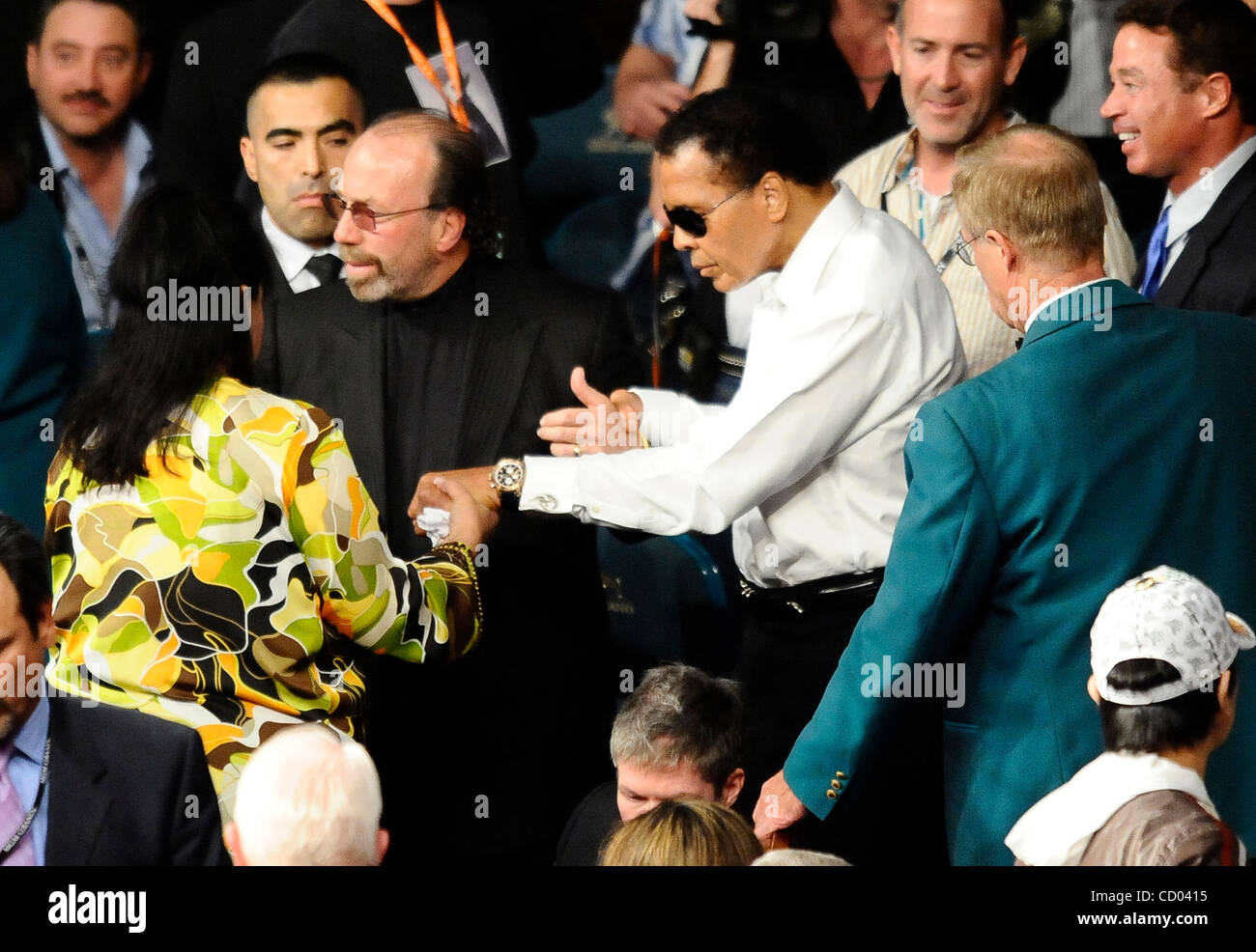 May 1,2010. Las Vegas NV.USA. Former 3 time boxing champion Muhammad ...