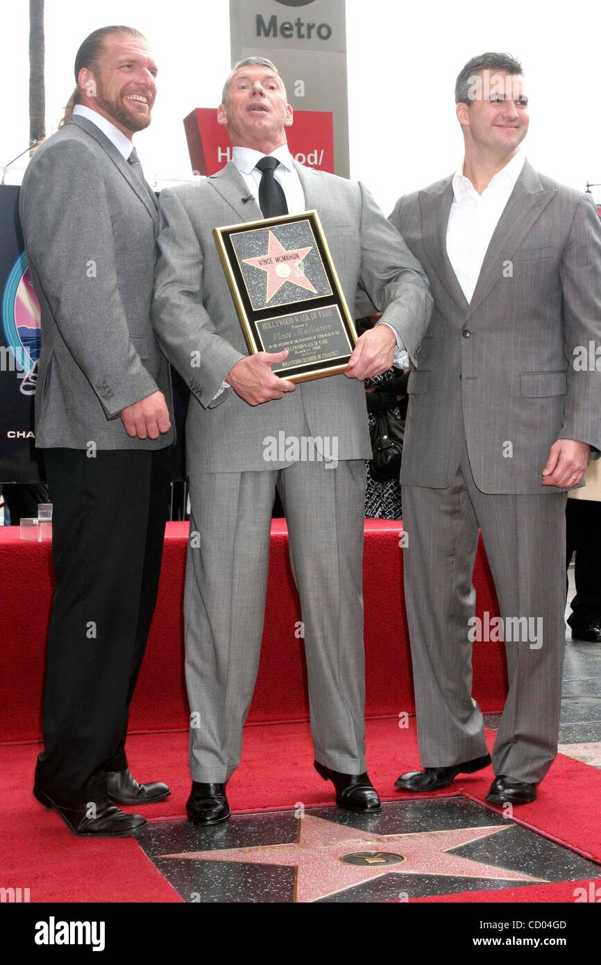 Mar. 14, 2008 - Hollywood, California, U.S. - I13056CHW.VINCE MCMAHON ...