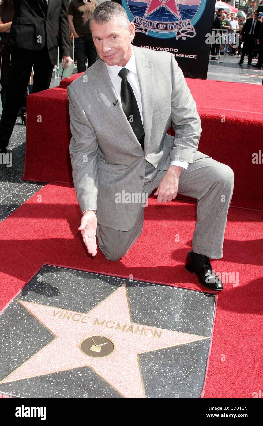 Mar. 14, 2008 - Hollywood, California, U.S. - I13056CHW.VINCE MCMAHON ...