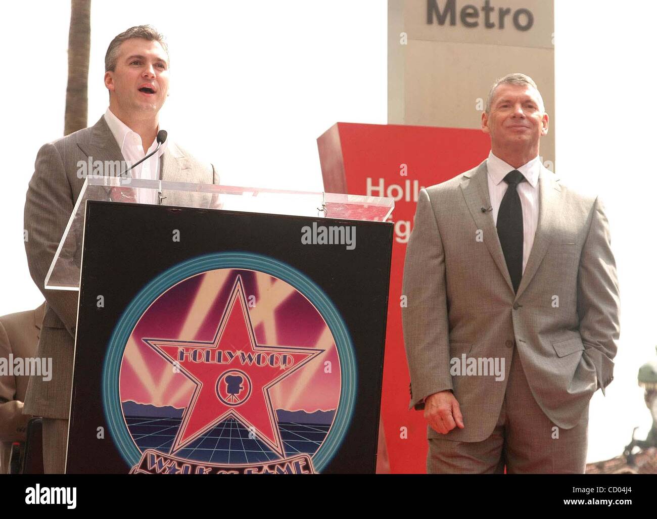 Vince mcmahon walk hi-res stock photography and images - Alamy