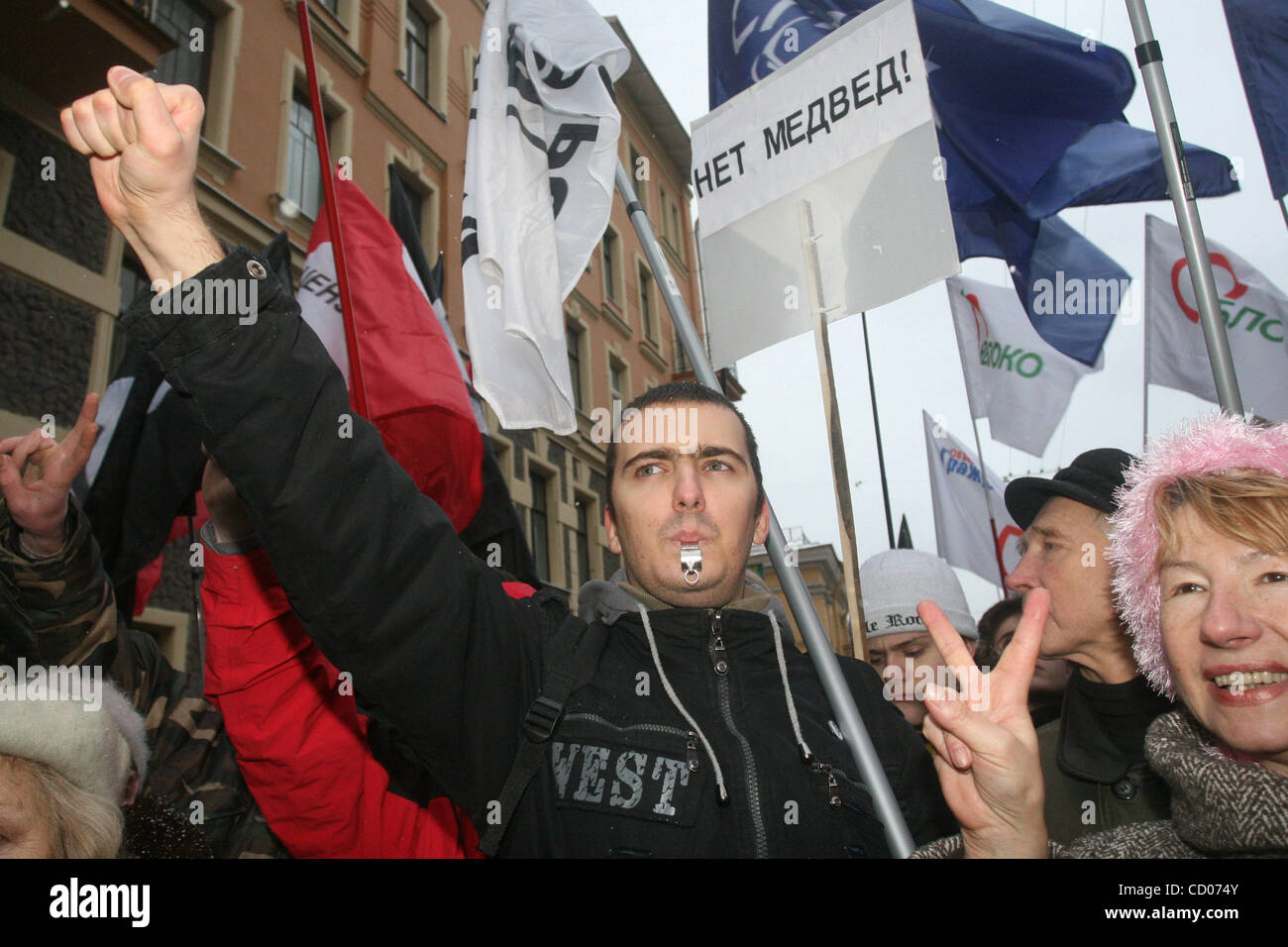 Russian opposition protested the presidential elections. OMON riot ...