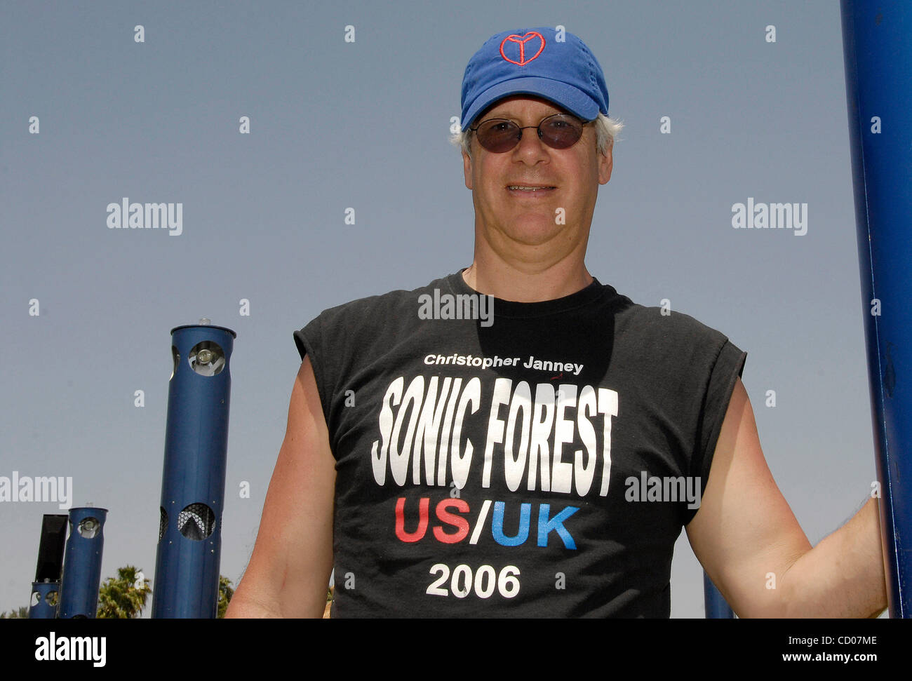 April 25, 2008; Indio, CA, USA; Artist CHRISTOPHER JANNEY in the 'Sonic ...