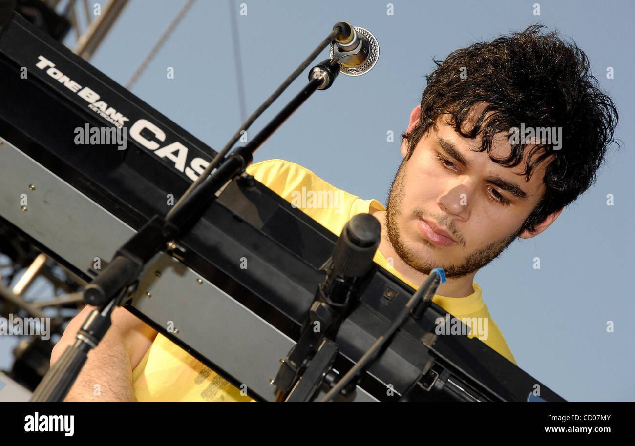April 25, 2008; Indio, CA, USA; Musician ROSTAM BATMANGLIJ, of 'Vampire ...
