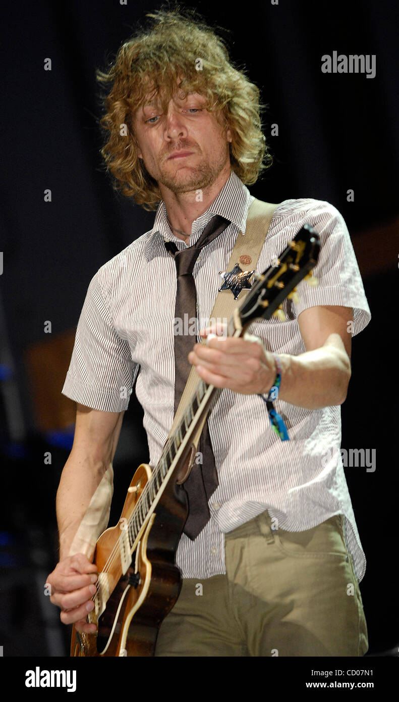 April 25, 2008; Indio, CA, USA; Musician BRENDAN BENSON, of "The ...