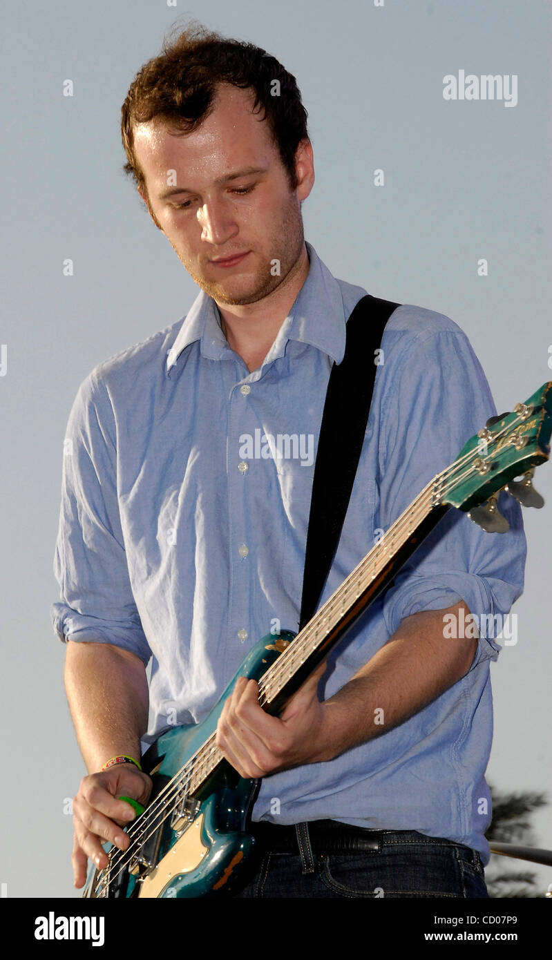 April 25, 2008; Indio, CA, USA; Musician CHRIS BAIO, of 'Vampire ...