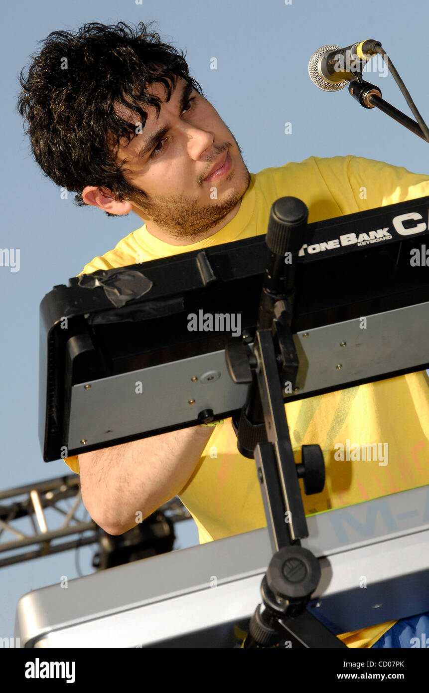 April 25, 2008; Indio, CA, USA; Musician ROSTAM BATMANGLIJ, of 'Vampire ...