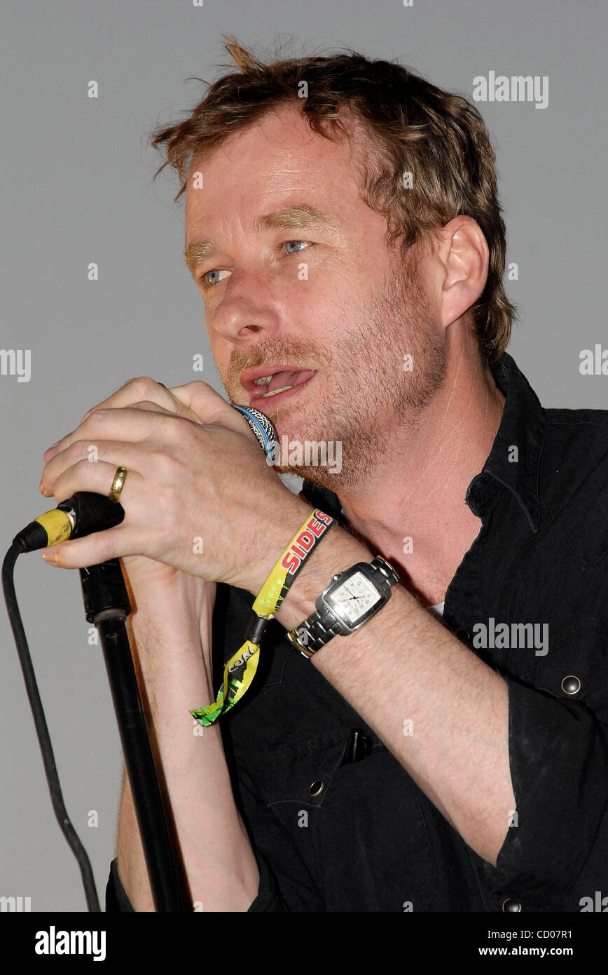 April 25, 2008; Indio, CA, USA; Musician MATT BERINGER, of 'The ...