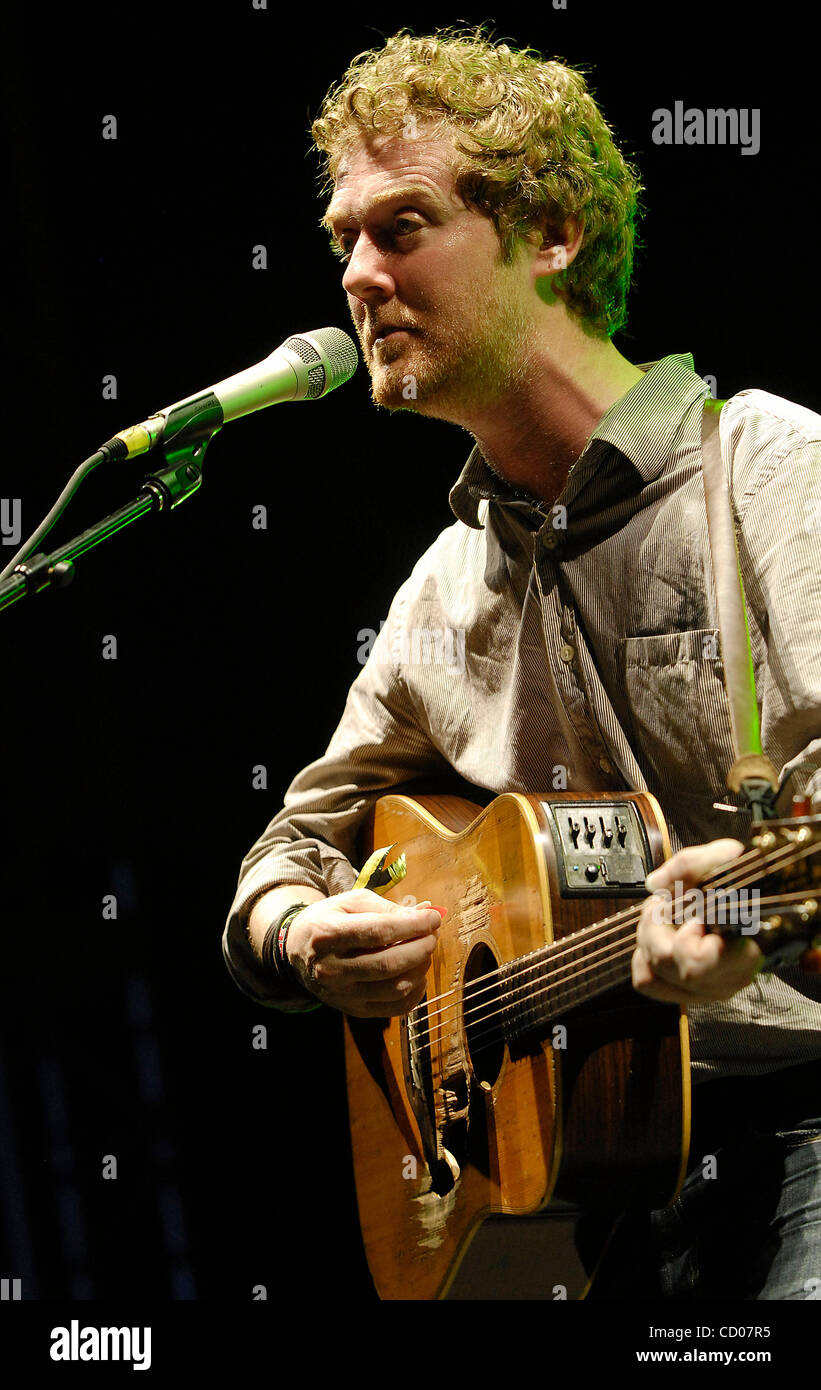 April 25, 2008; Indio, CA, USA; Musician GLEN HANSARD, of 'The Swell ...