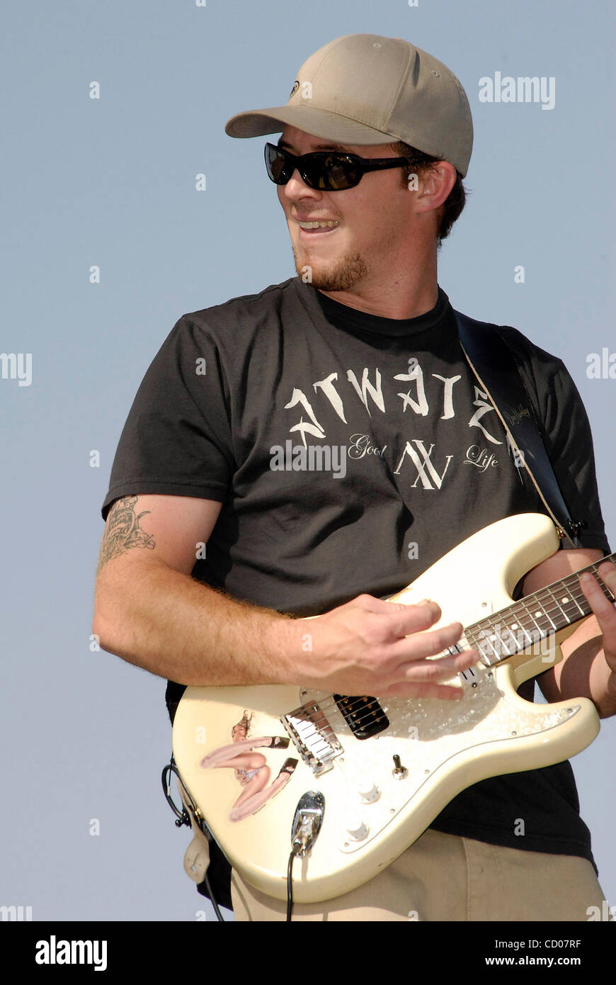 April 25, 2008; Indio, CA, USA; Musician KYLE McDONALD, of 'Slightly ...