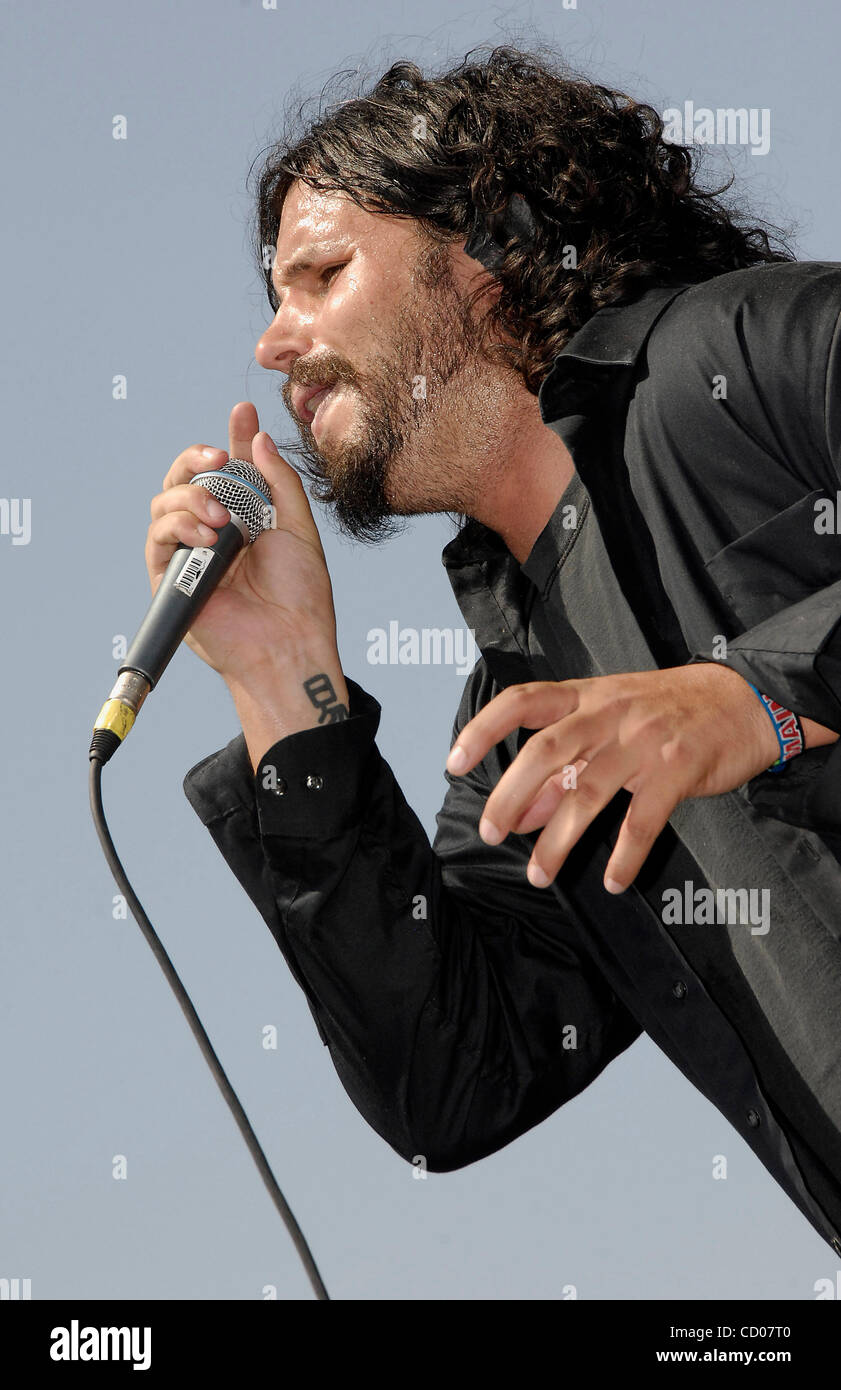 April 26, 2008; Indio, CA, USA; Musician GAVIN HAYES, of 'Dredg ...