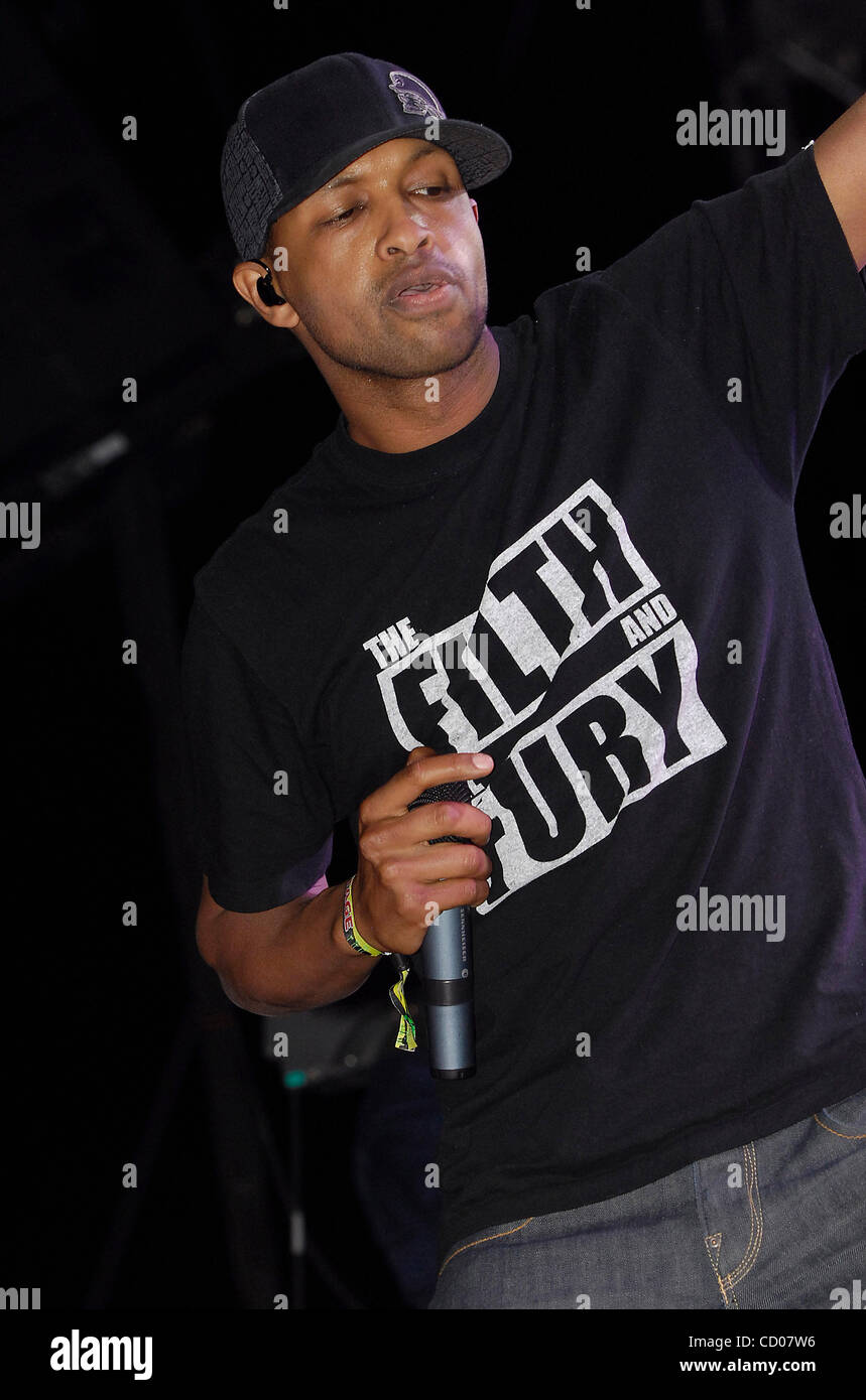 April 26, 2008; Indio, CA, USA; Musician KENNA performing during the ...