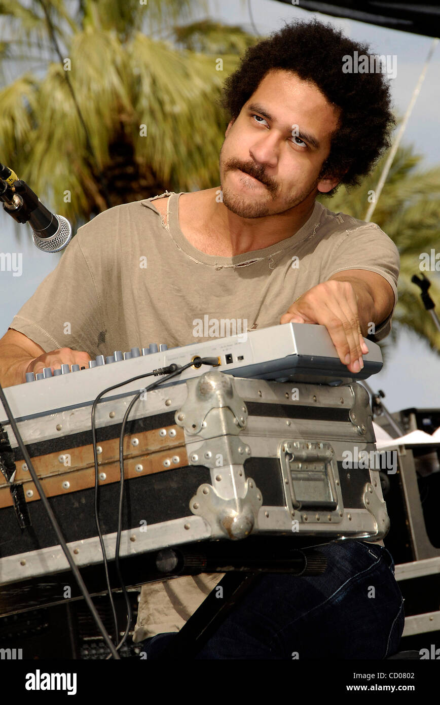 April 27, 2008; Indio, CA, USA; Musician CHRIS FREEMAN, of 'Manchester ...