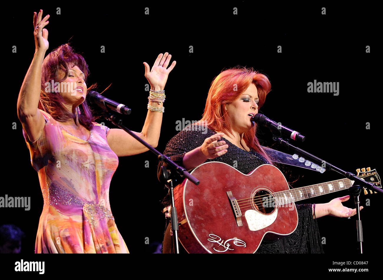 May 3, 2008; Indio, CA, USA; Musicians NAOMI JUDD (L) and WYNONNA JUDD ...