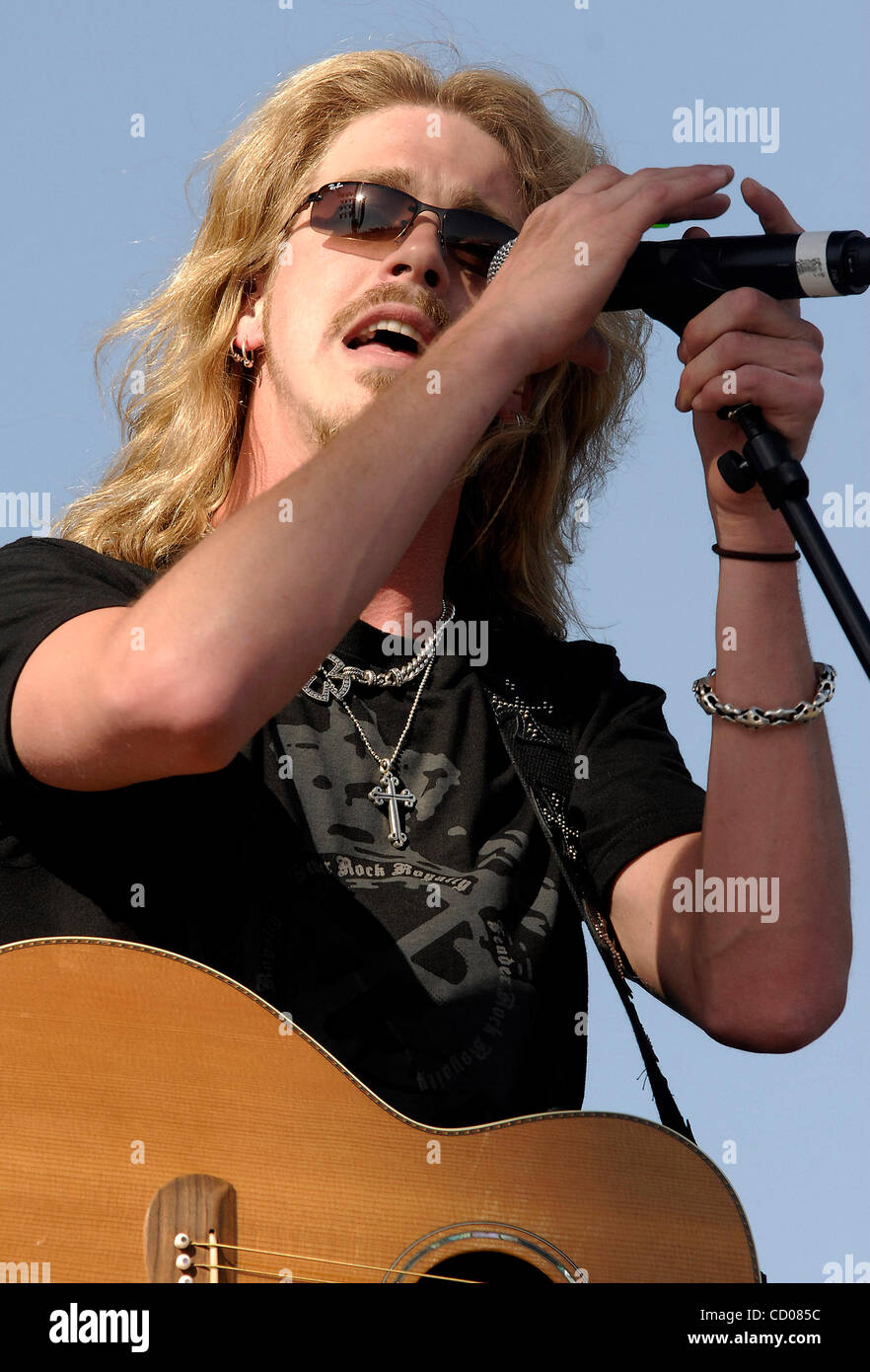 May 3, 2008; Indio, CA, USA; Musician BUCKY COVINGTON performing during ...