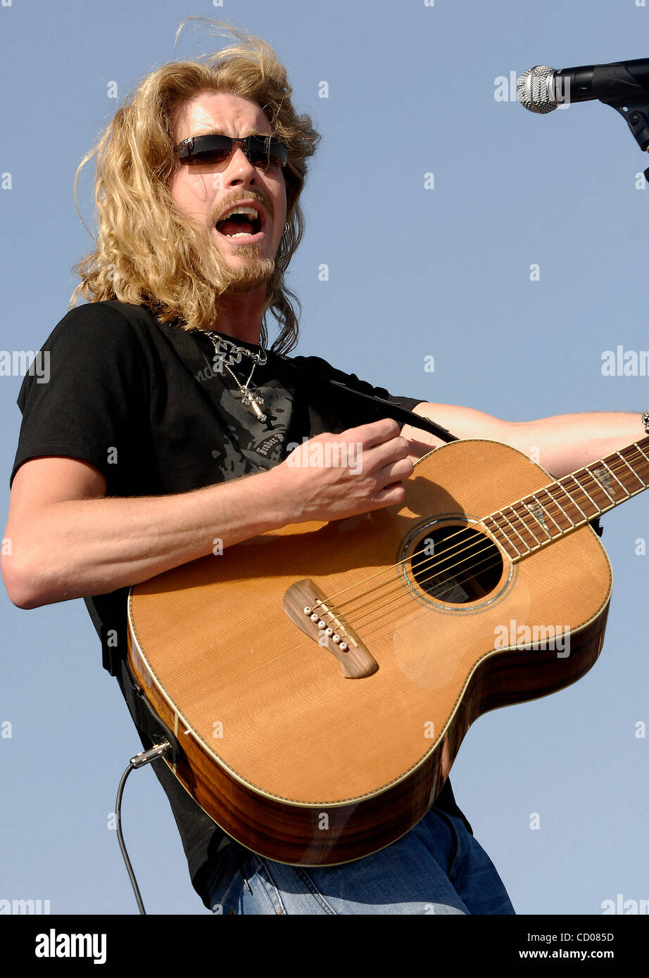 May 3, 2008; Indio, CA, USA; Musician BUCKY COVINGTON performing during ...