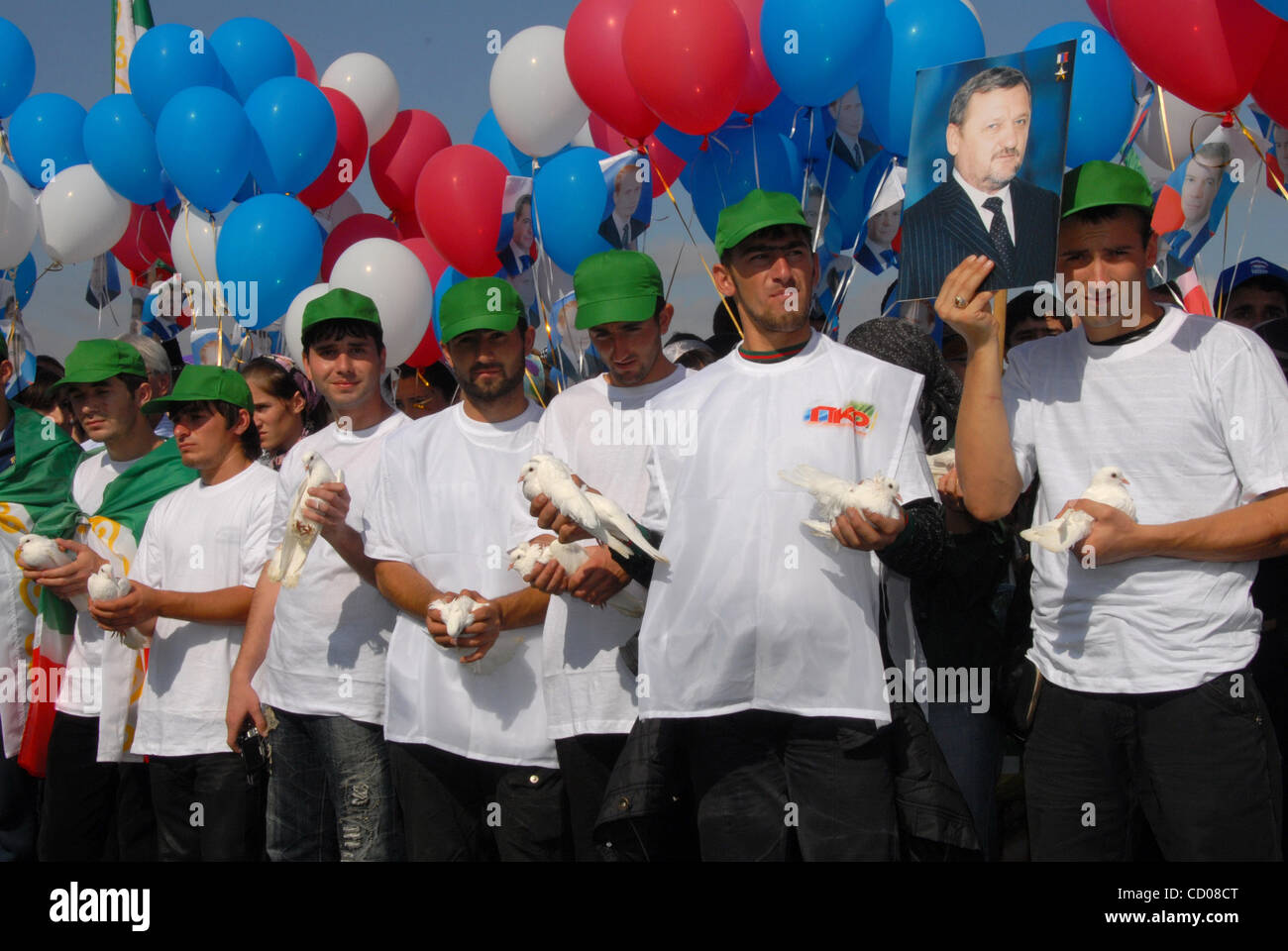 The main street in the capital of Chechnya was renamed in former ...