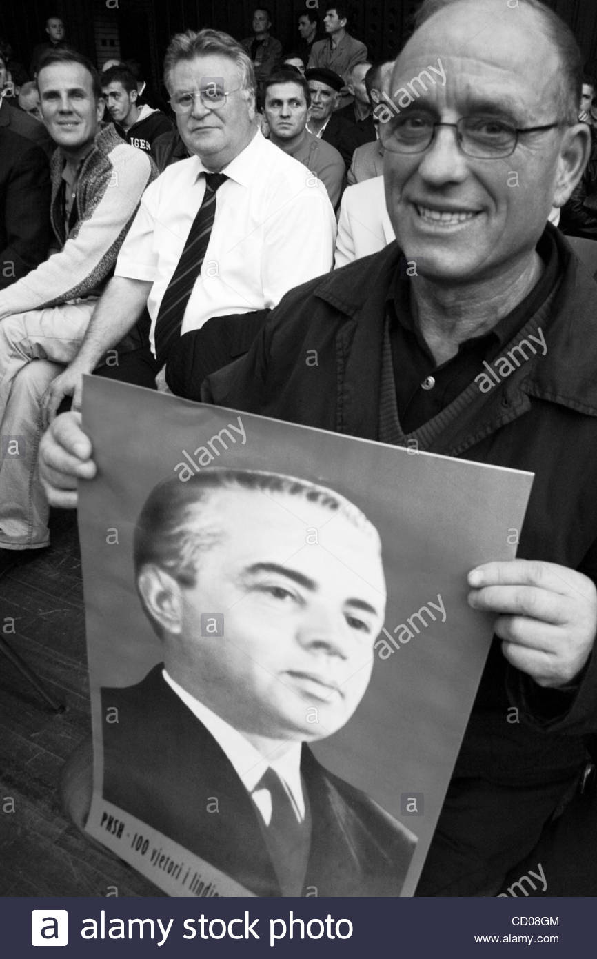 Hoxha Black and White Stock Photos & Images - Alamy