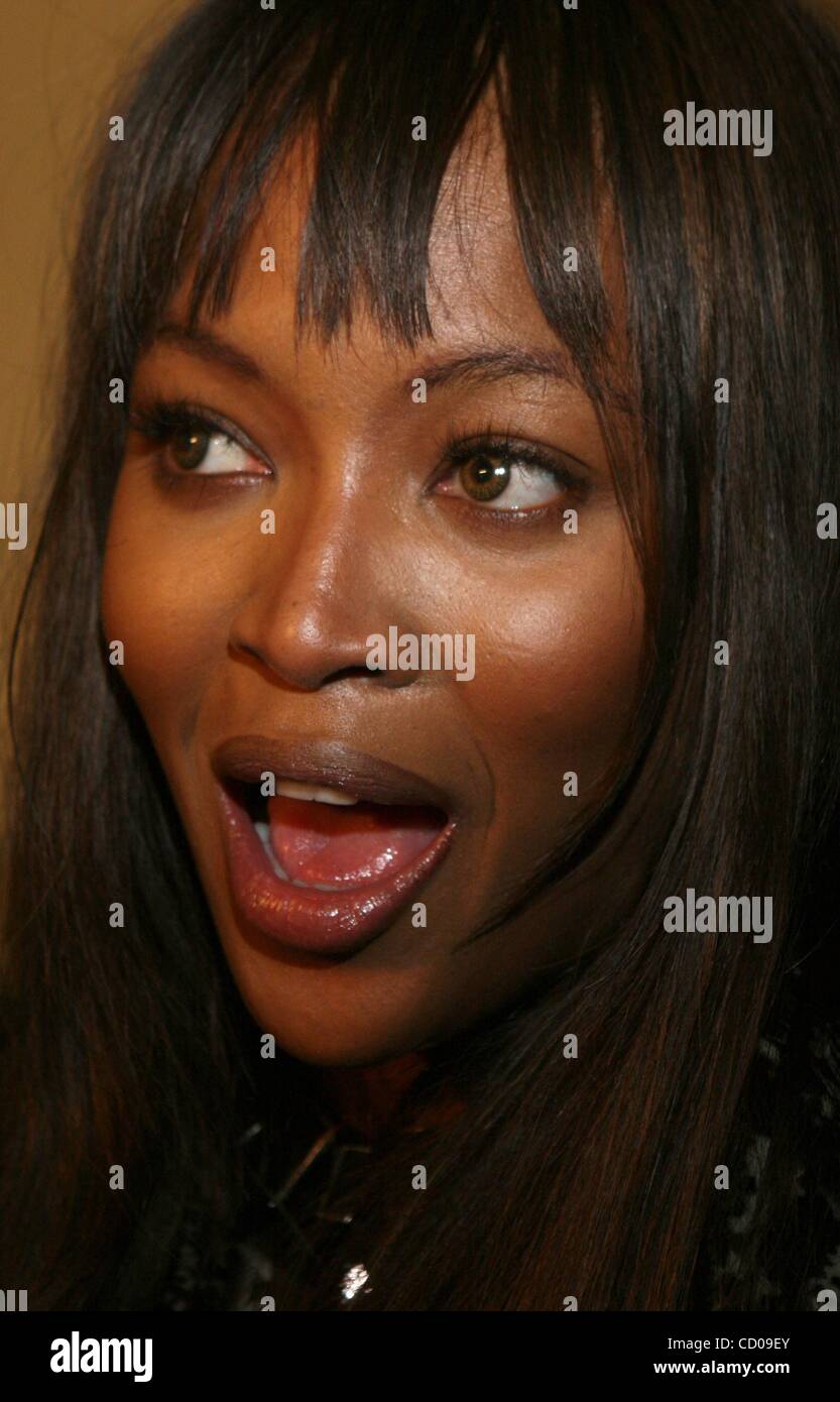 Nov 21, 2008 - Moscow, Russia - Top model NAOMI CAMPBELL at VOGUE ...