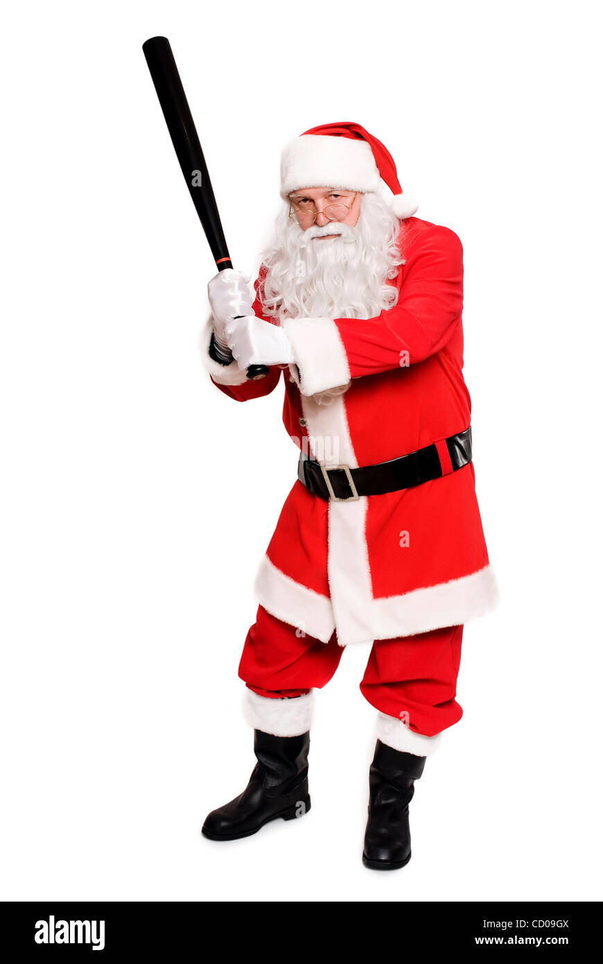 Santa claus baseball bat christmas hi-res stock photography and images ...