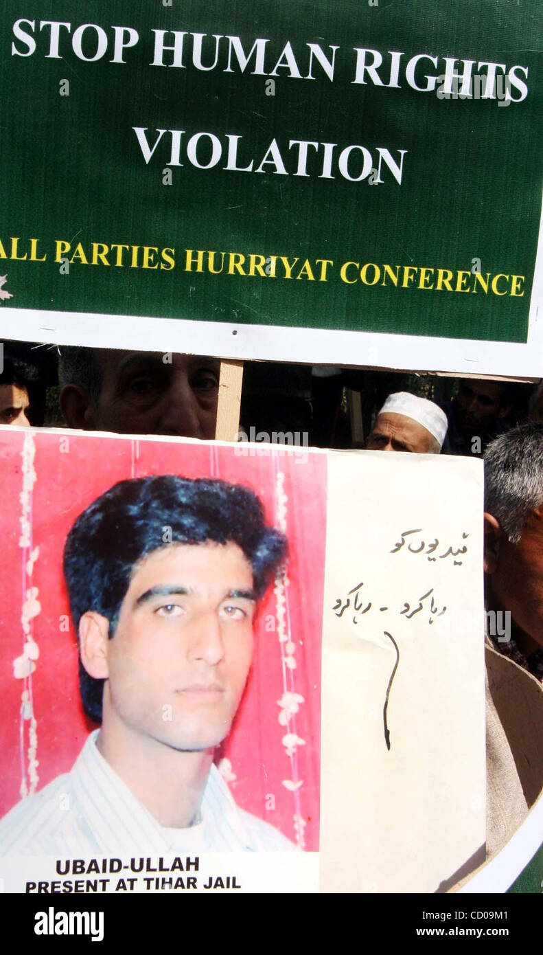 A activist belonging to Kashmir's moderate faction of All Parties ...