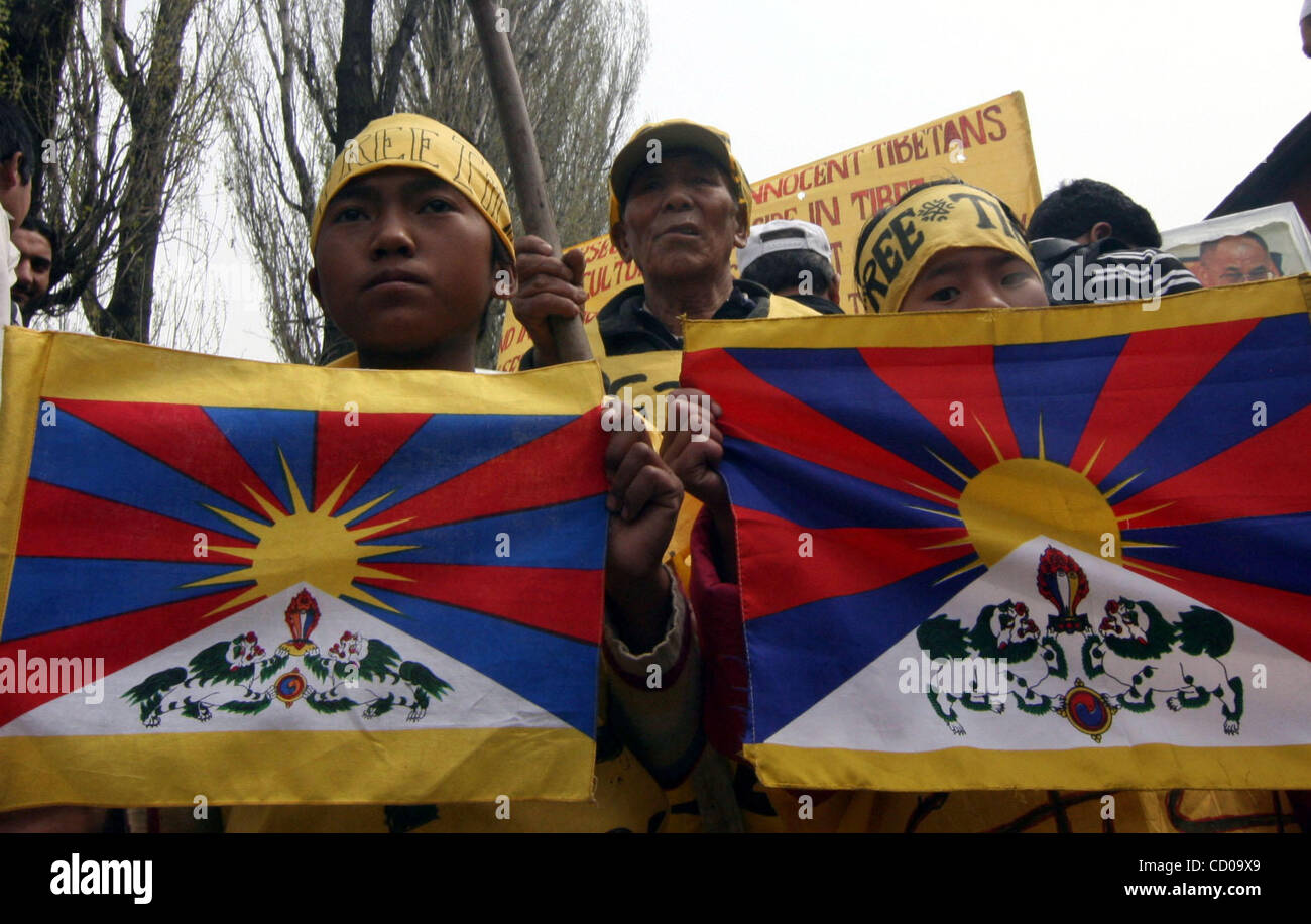 Tibetan independence protest in hi-res stock photography and images - Alamy