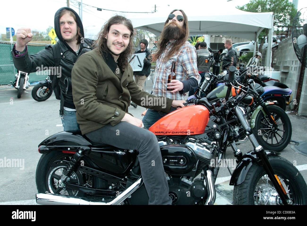 Mar 20, 2010 - Austin, Texas, USA - From left, DAN WATCHORN, MIKEY ...
