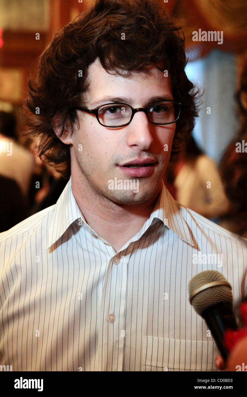 Apr 12, 2010 - New York, New York, U.S. - ANDY SAMBERG arrives at The ...