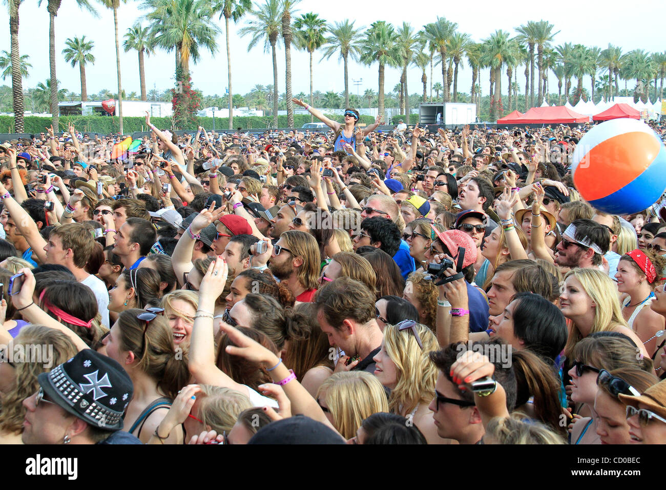 Crowd Coachella Festival High Resolution Stock Photography and Images ...
