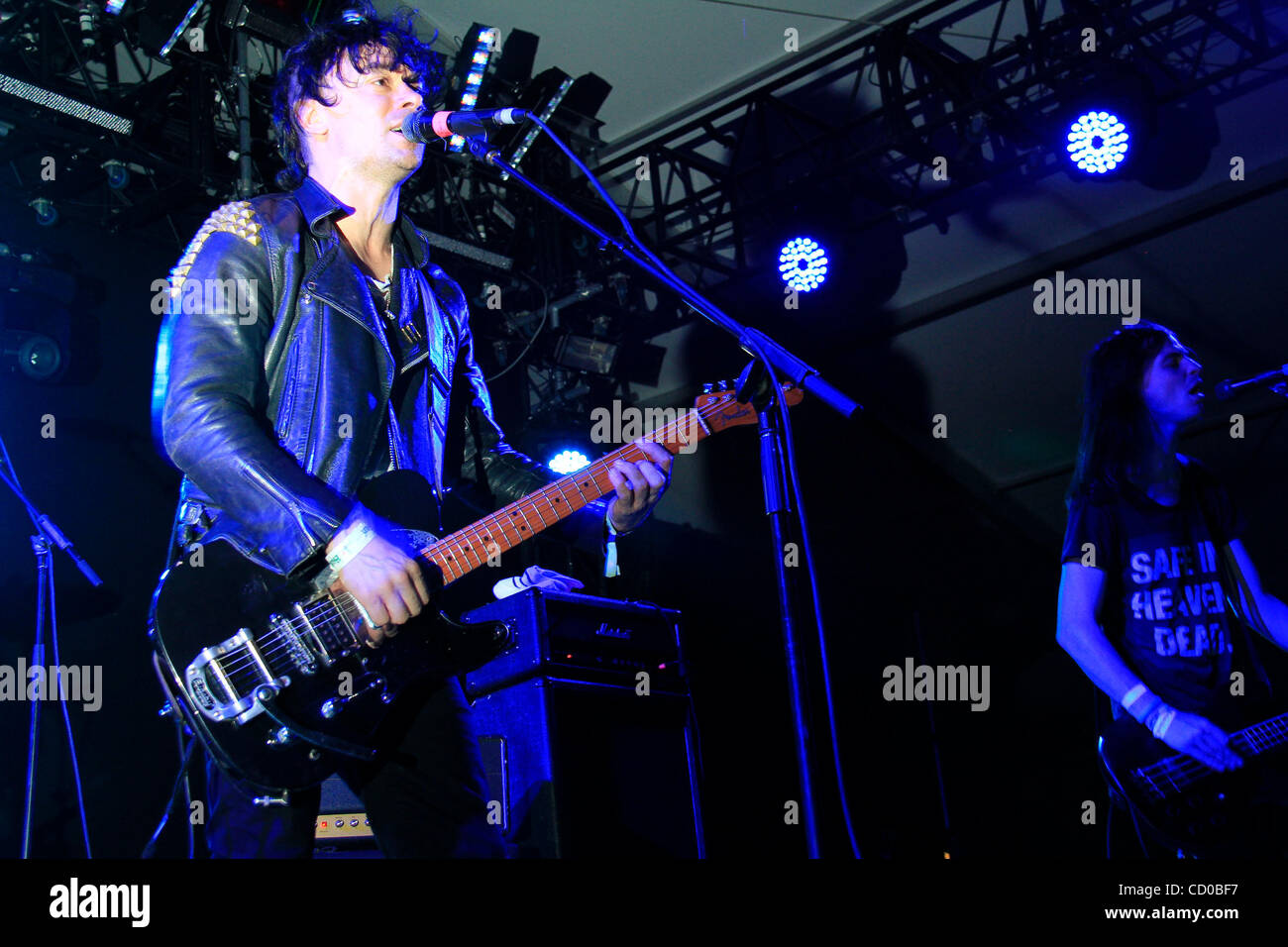 The Big Pink performing at The Coachella Valley Music and Arts Festival ...