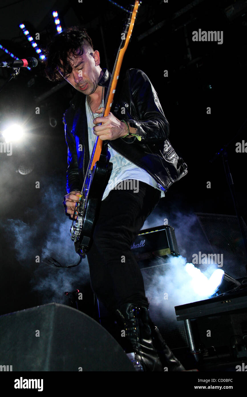 The Big Pink performing at The Coachella Valley Music and Arts Festival ...