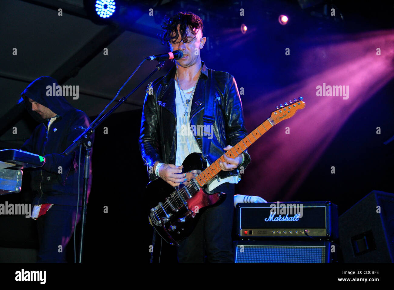 The Big Pink performing at The Coachella Valley Music and Arts Festival ...