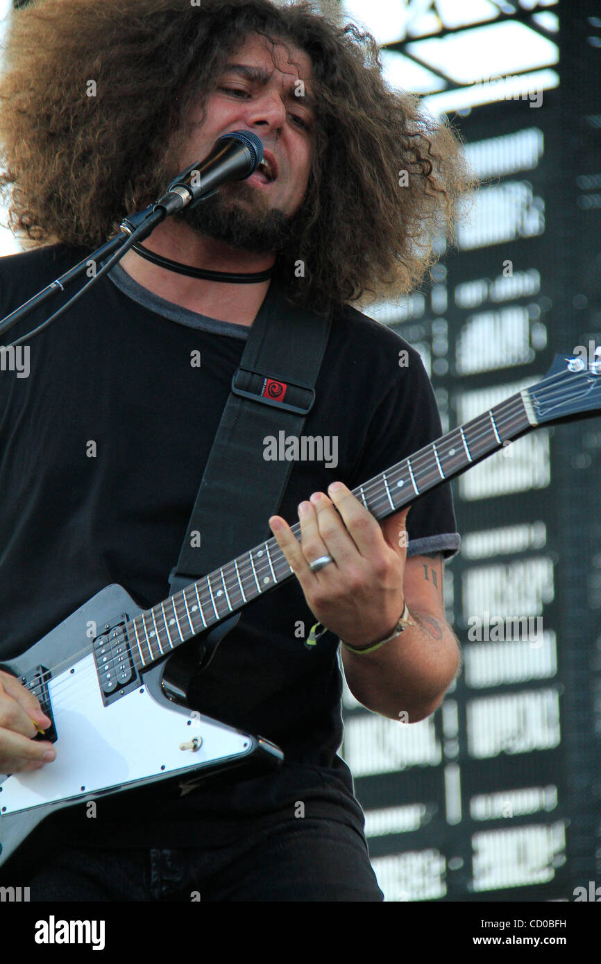 Coheed and Cambria performing at The Coachella Valley Music and Arts ...
