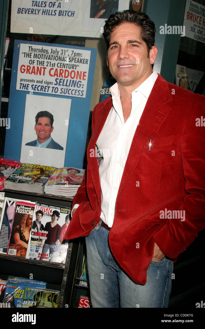 July 31, 2008 - Hollywood, California, U.S. - I13425CHW.GRANT CARDONE ...
