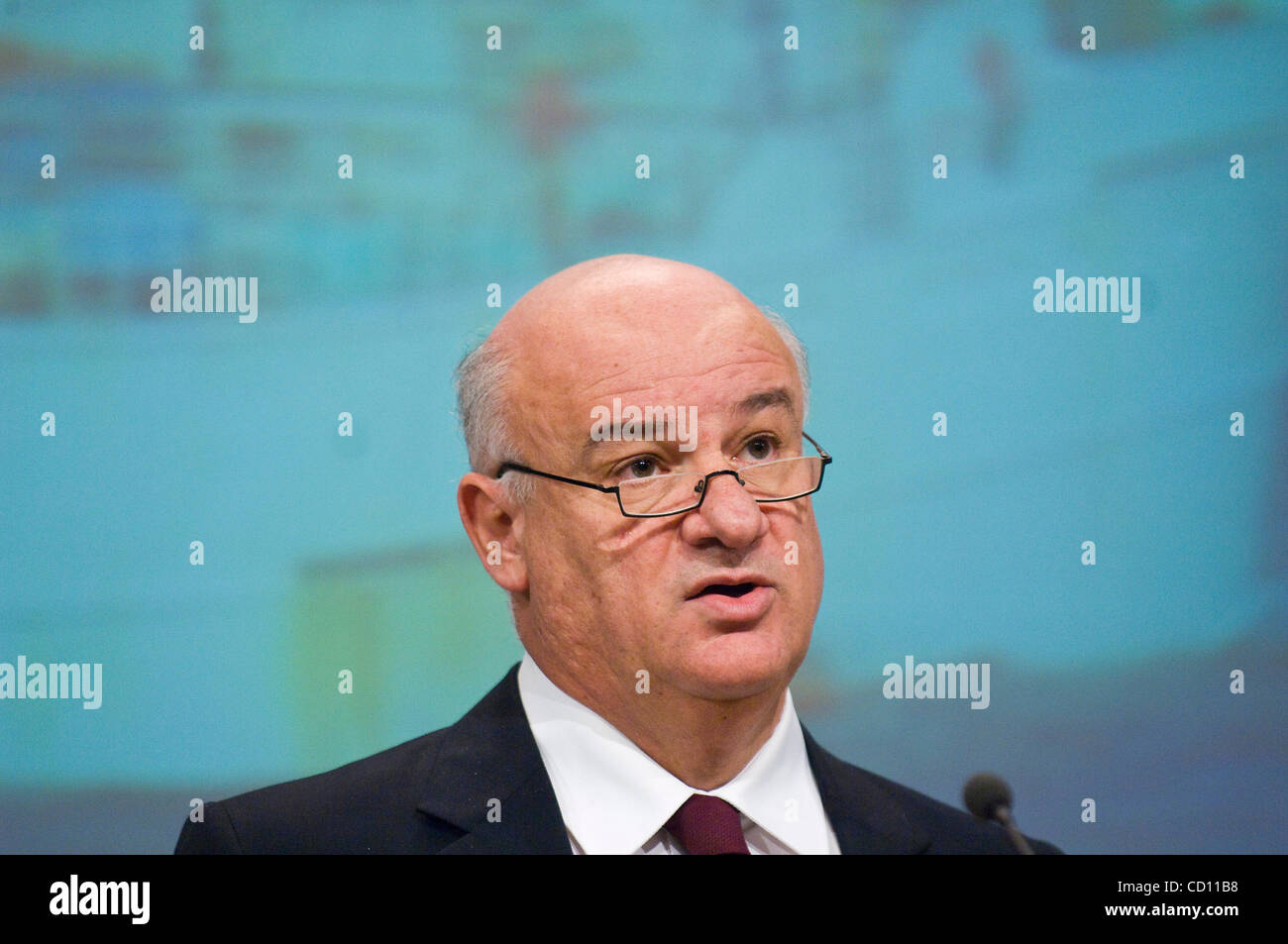 EU fisheries and maritime affairs commissioner Joe Borg gives a press ...