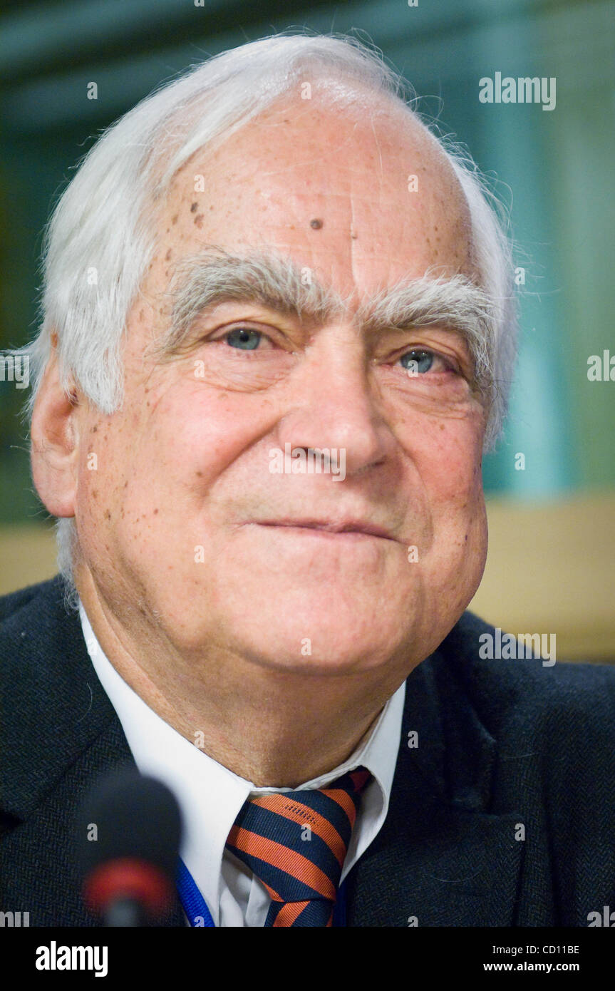 Peter Eigen founder of Transparency International pictured during press ...